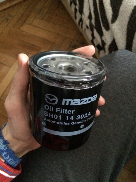 SH0114302A Фильтр масляный MAZDA | Запчасти на DRIVE2