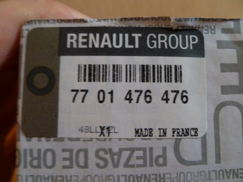 7701476476 Ремень приводной комплект с натяжителем RENAULT | Запчасти ...