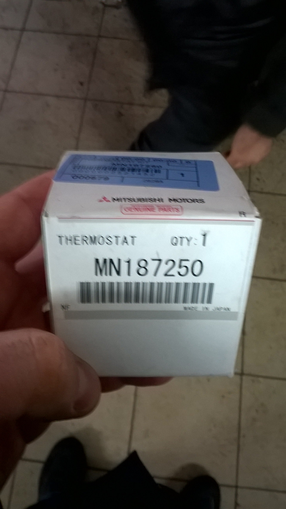 MN187250 Термостат Mitsubishi | Запчасти на DRIVE2