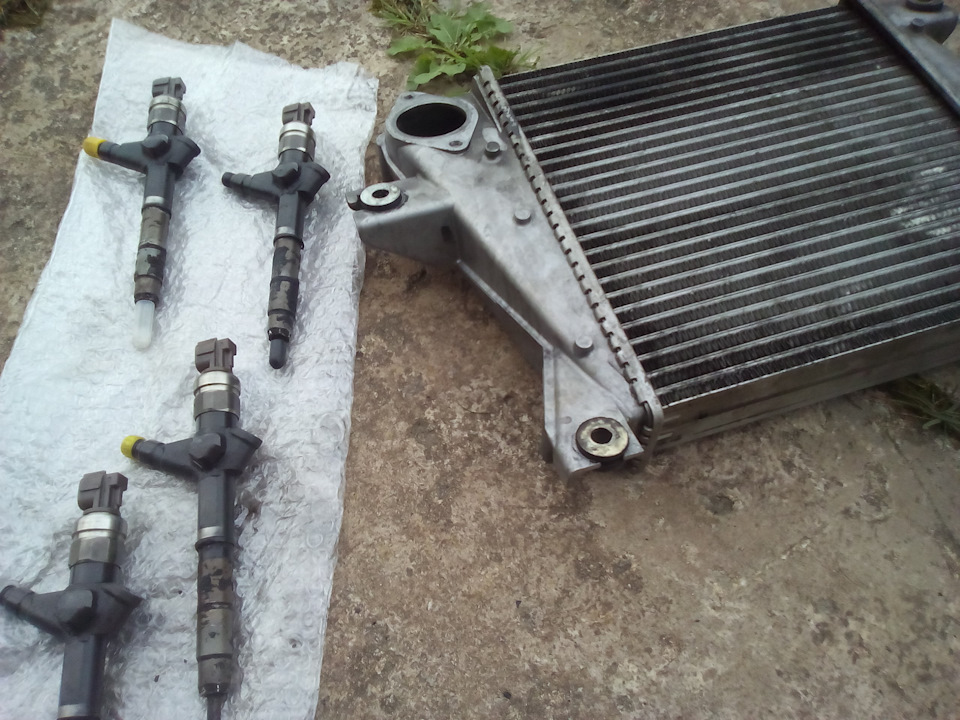 Замена интеркулера и форсунок. — Nissan X-Trail I (t30), 2,2 л, 2006 ...