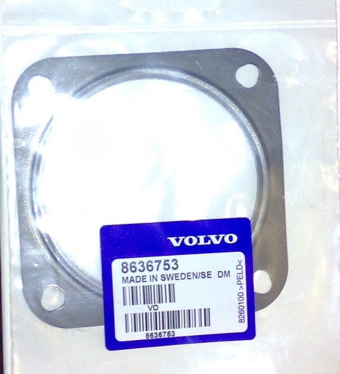 8636753 ПРОКЛАДКА ДРОССЕЛЬНОЙ ЗАСЛОНКИ VOLVO C70/S60/S80 XS90 2.0/2.3/2 ...