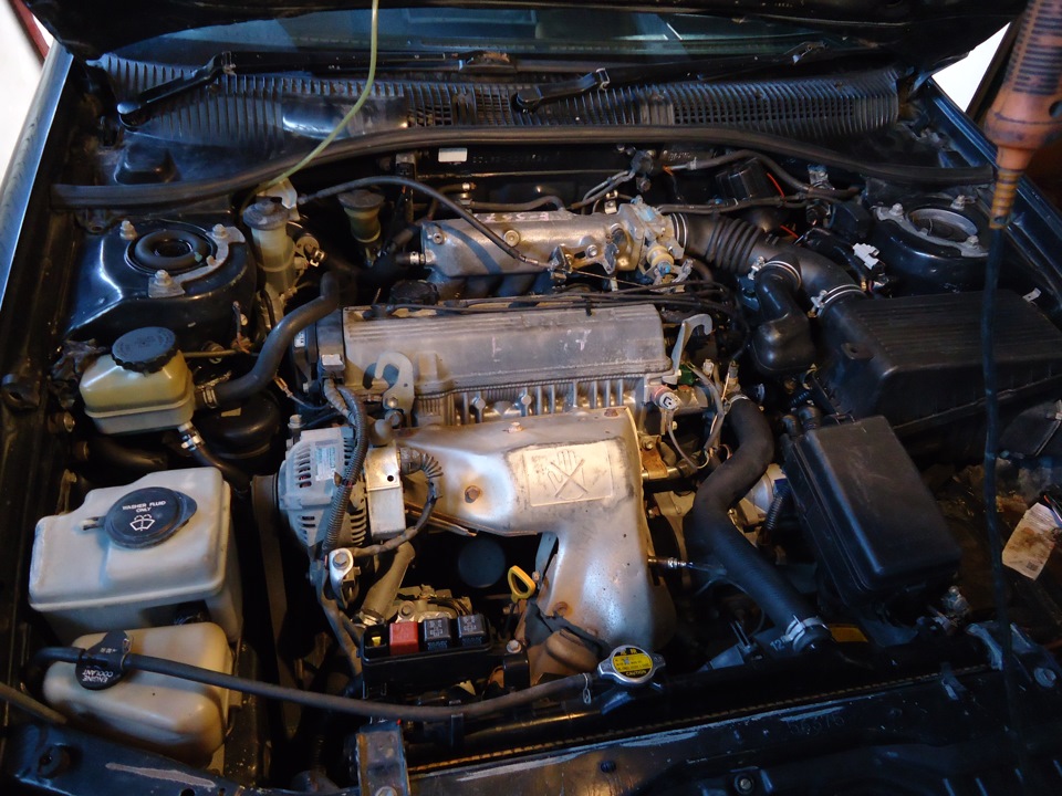 Капиталка двигателя — Toyota Corona (T190), 2 л, 1993 года | своими ...