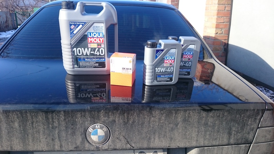 Замена масла — BMW 5 series (E34), 2,5 л, 1991 года | расходники | DRIVE2