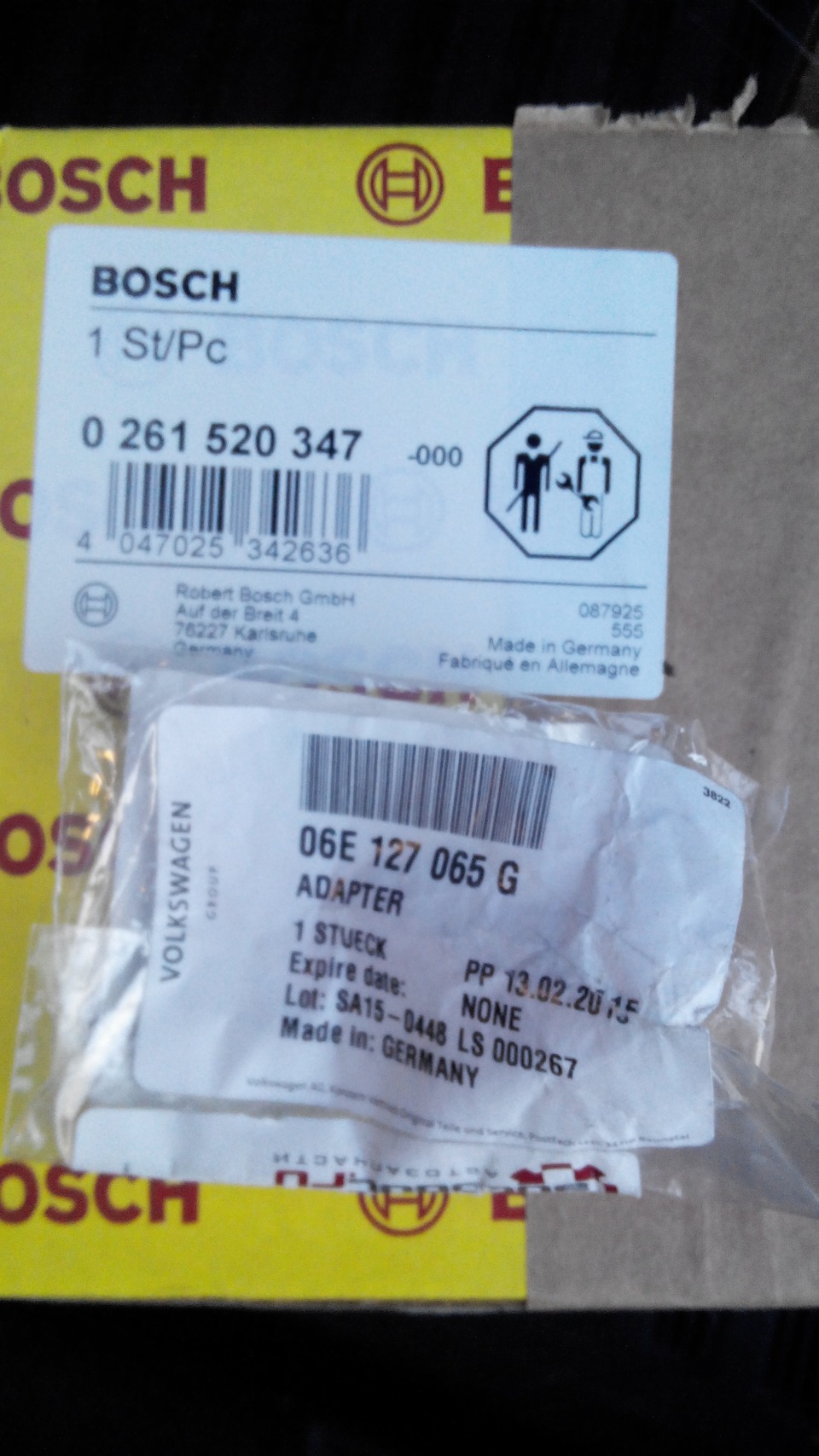 0261520347 Насос высокого давления BOSCH | Запчасти на DRIVE2