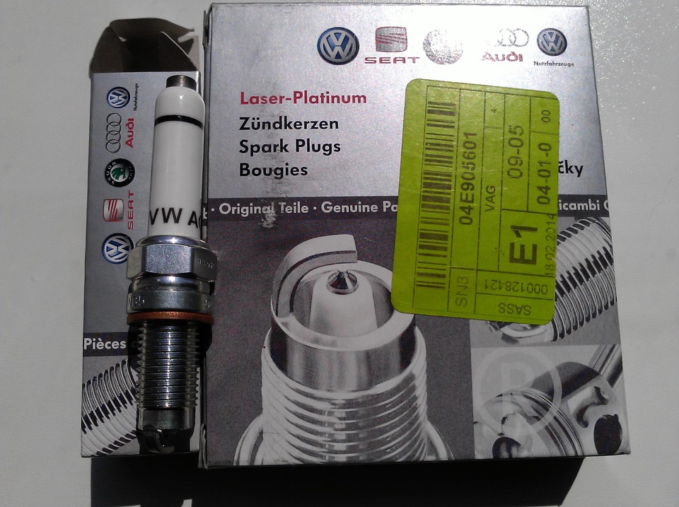 04E905601 Свеча зажигания VAG | Запчасти на DRIVE2