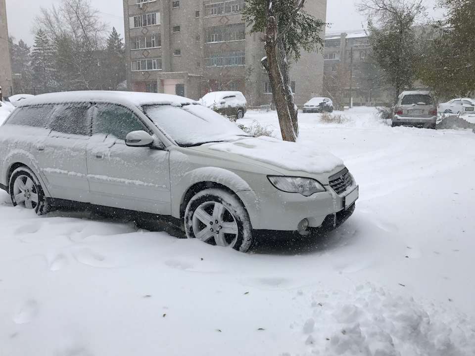Снэг! — Subaru Outback (BP), 2,5 л, 2008 года | аксессуары | DRIVE2