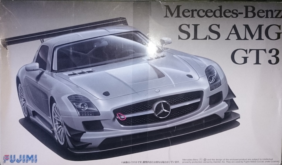 Fujimi Mercedes-Benz SLS AMG GT3 1:24 — DRIVE2