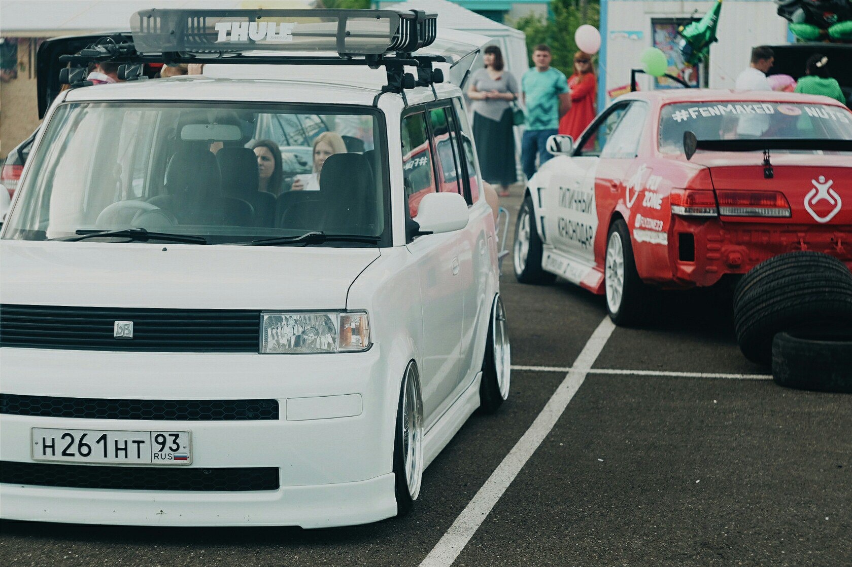 Поездка в Горячий ключ — Toyota bB (NCP30), 1,5 л, 2003 года | встреча ...