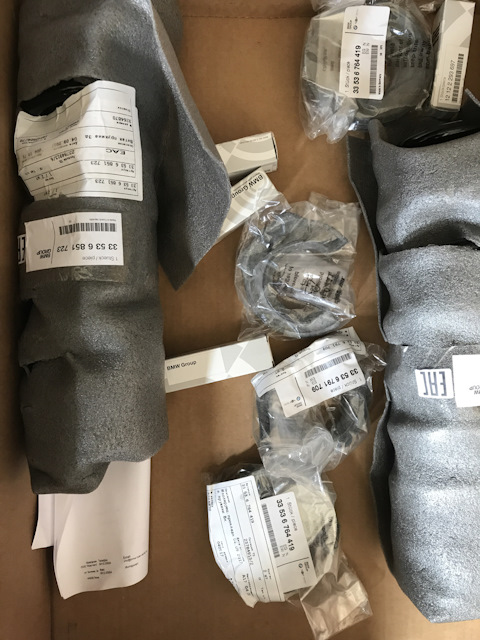 33536764419 Изолирующ.прокладка пружины Вх BMW | Запчасти на DRIVE2