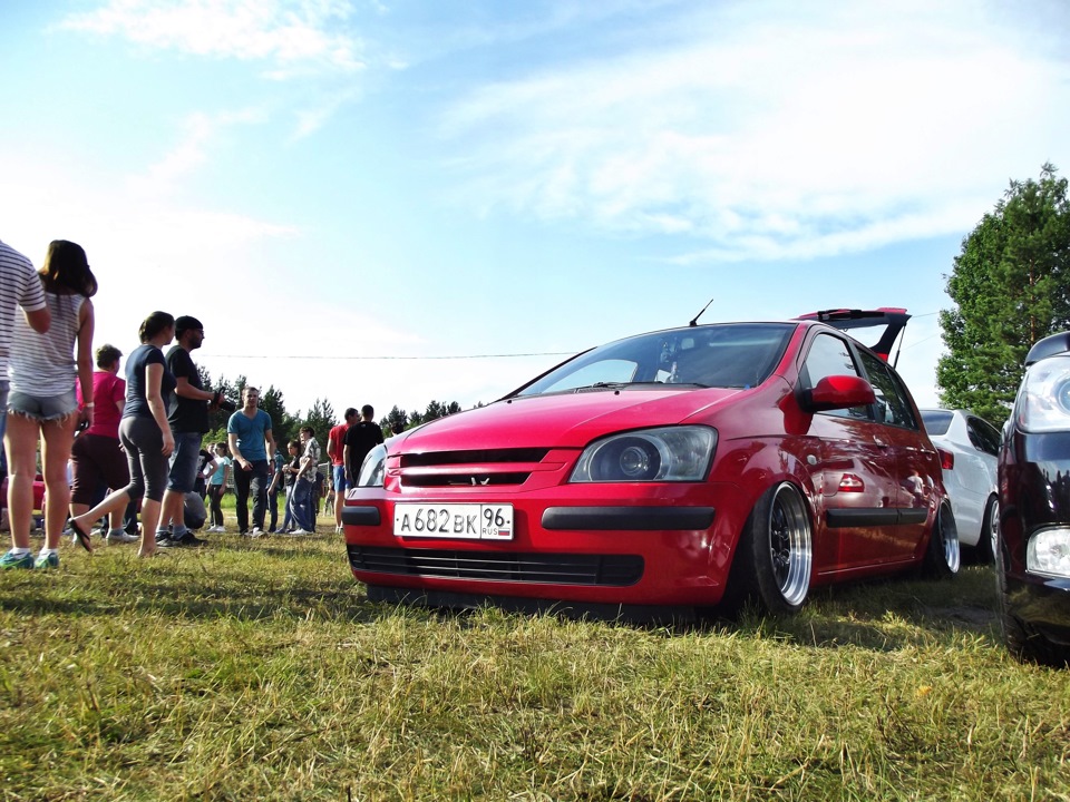 RIGHT SUMMER 2015 фото — Hyundai Getz, 1,3 л, 2004 года | встреча | DRIVE2