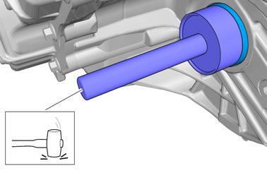 Техничка. Замена сальника ведущего вала (левый) 6DCT450 и Eco Boost 203 ...