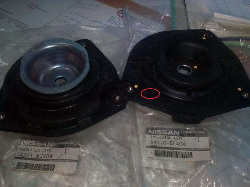 Renault-Nissan совместимость запчастей (2) — Nissan Tiida (1G), 1,5 л ...