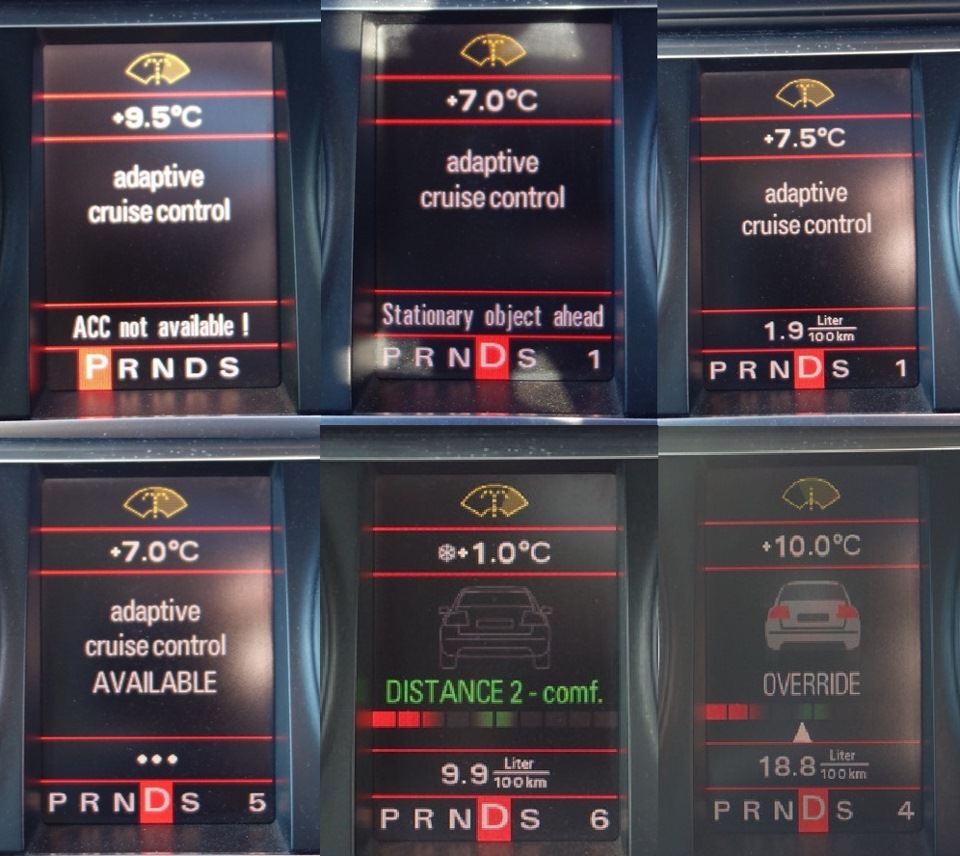 100. Adaptive Cruise Control (ACC) — Audi Q7 (1G), 3 л, 2007 года ...