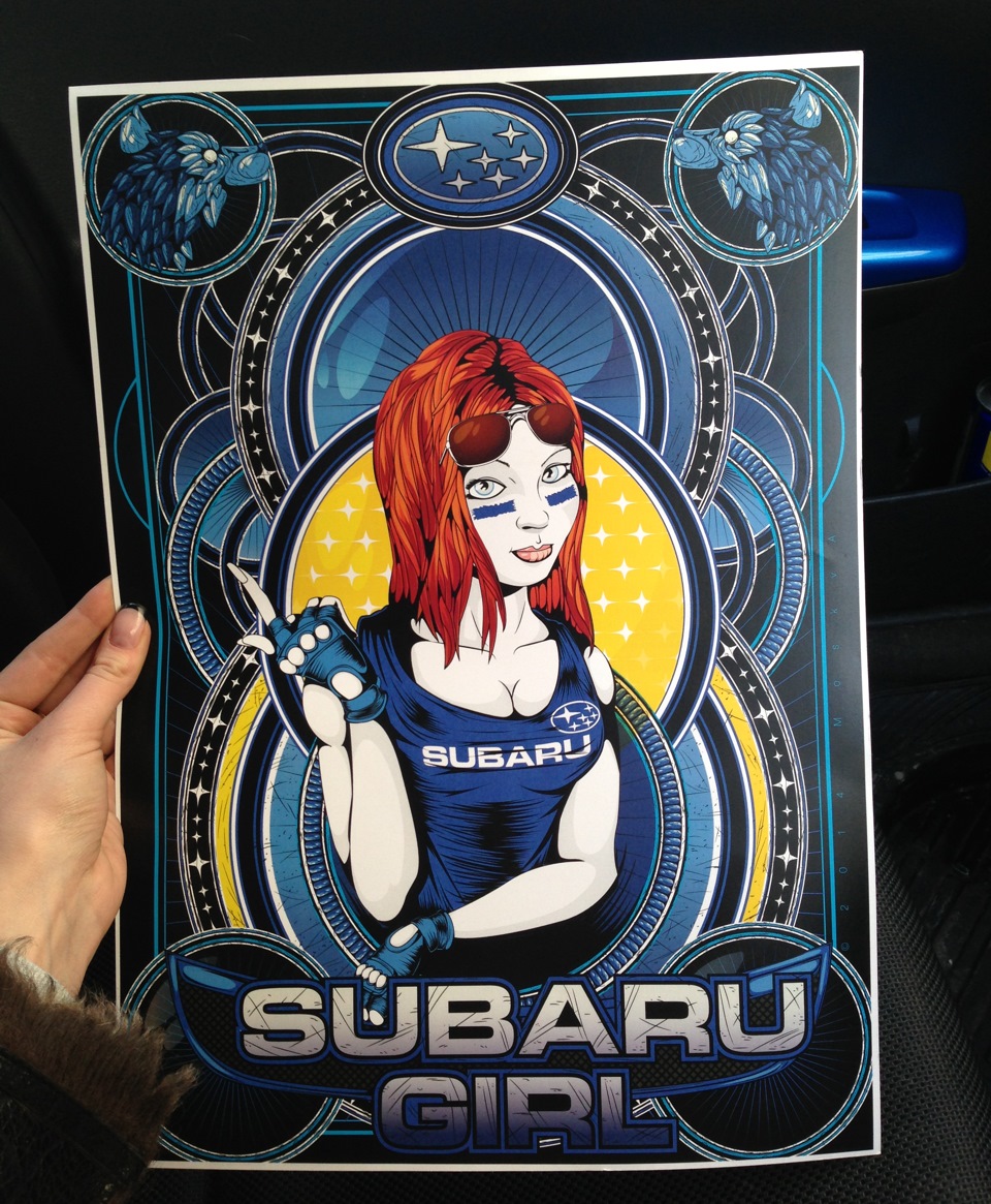 Subaru girl)) — Subaru Impreza (GE/GH), 2 л, 2007 года | просто так ...