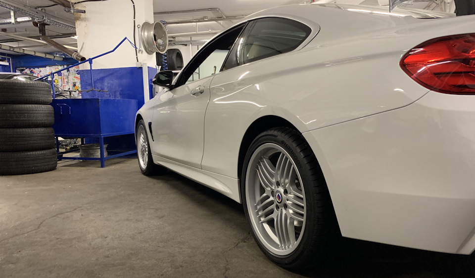 Новые диски Alpina Dynamic D01 — BMW 4 series (F32), 2 л, 2016 года | колёсные диски | DRIVE2