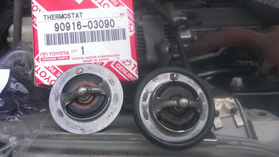 Заменил радиатор — Toyota Caldina (190), 2 л, 1994 года | своими руками ...