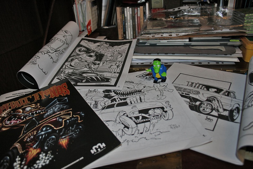 Asphalt Fiends. Книжка-раскраска — DRIVE2