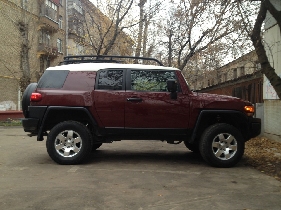 ToyTec lift результаты — Toyota FJ Cruiser, 4 л, 2008 года | тюнинг ...