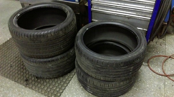 Готовь сани летом! — BMW 5 series (E60), 4,8 л, 2004 года | шины | DRIVE2