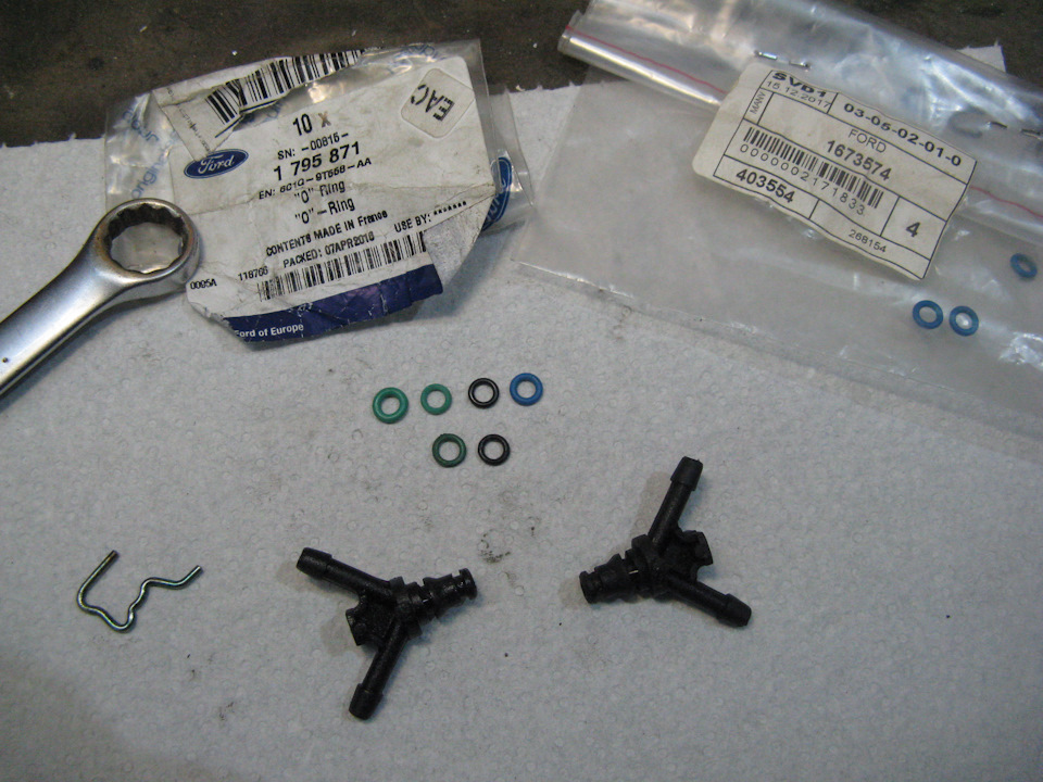 1795871 Кольцо уплотнительное к трубке топливной #1473394 Ford ...