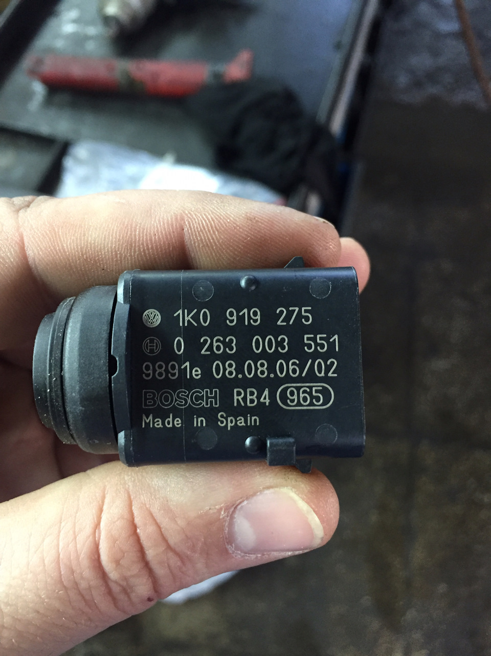 1K0919275 ДАТЧИК ПАРКОВКИ AUDI Q7 (09-12), SKODA OCTAVIA (96-10), VW ...