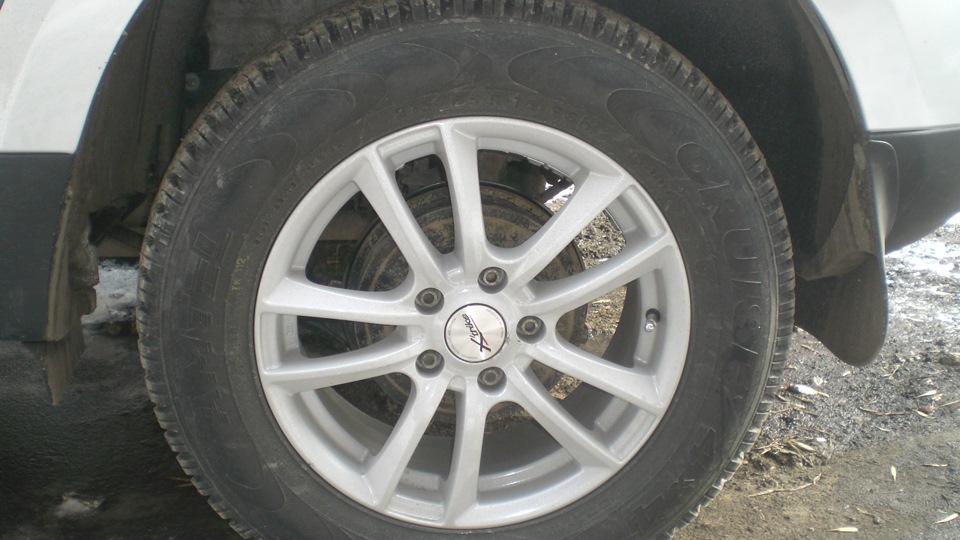 тормозные колодки — Renault Duster (1G), 2 л, 2013 года | запчасти | DRIVE2