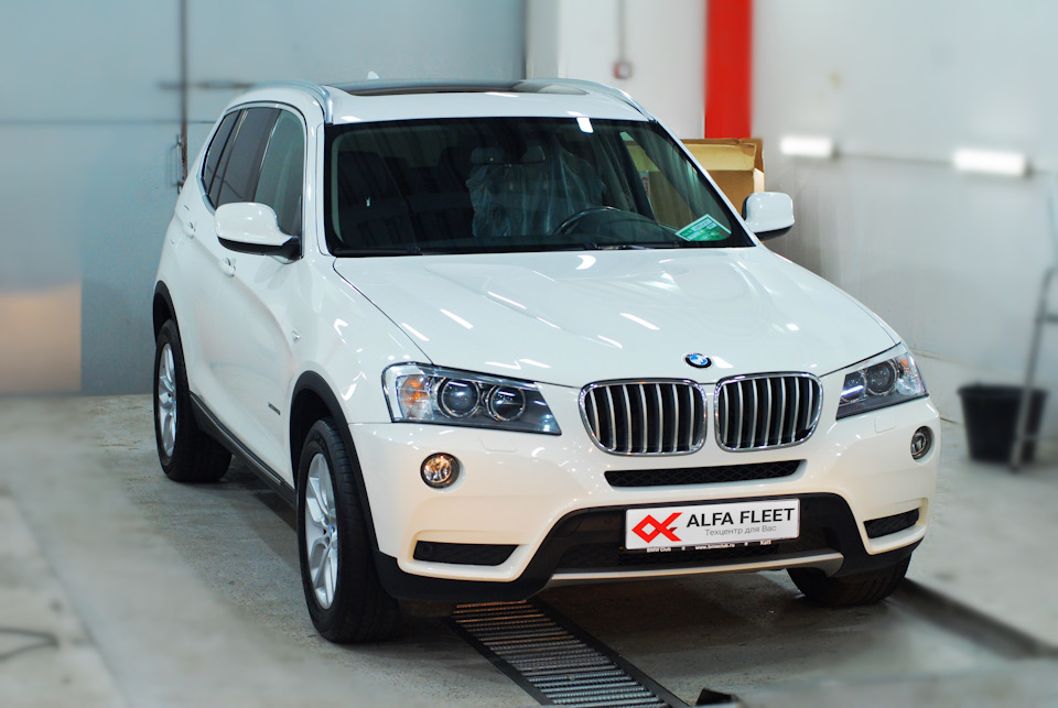Нанесли жидкое стекло на BMW X3 — Alfa Fleet на DRIVE2