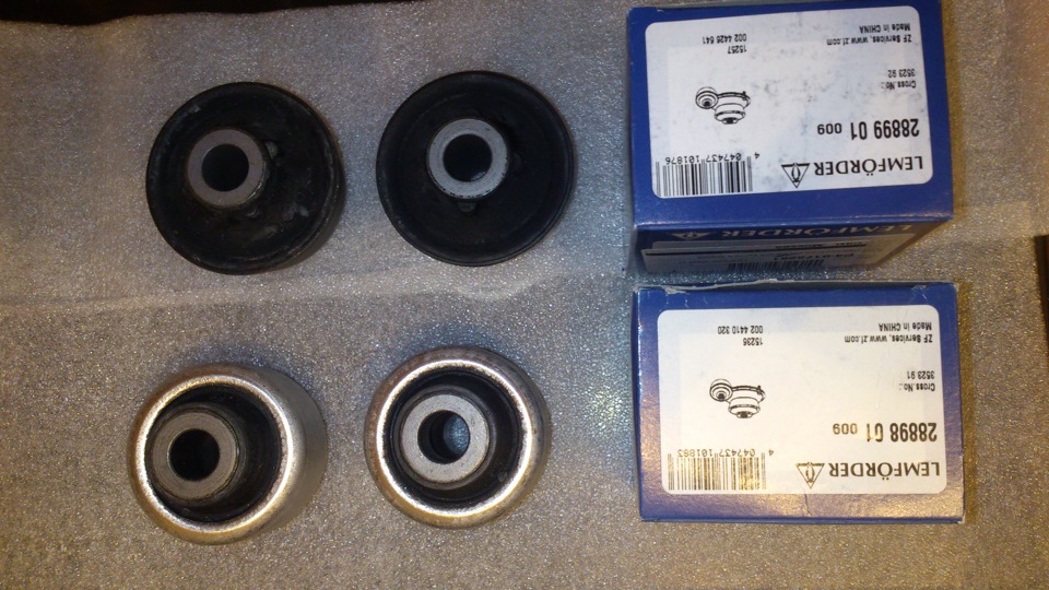 Перепрессовали сайлентблоки передних рычагов. — Citroen C4 (1G), 1,6 л ...