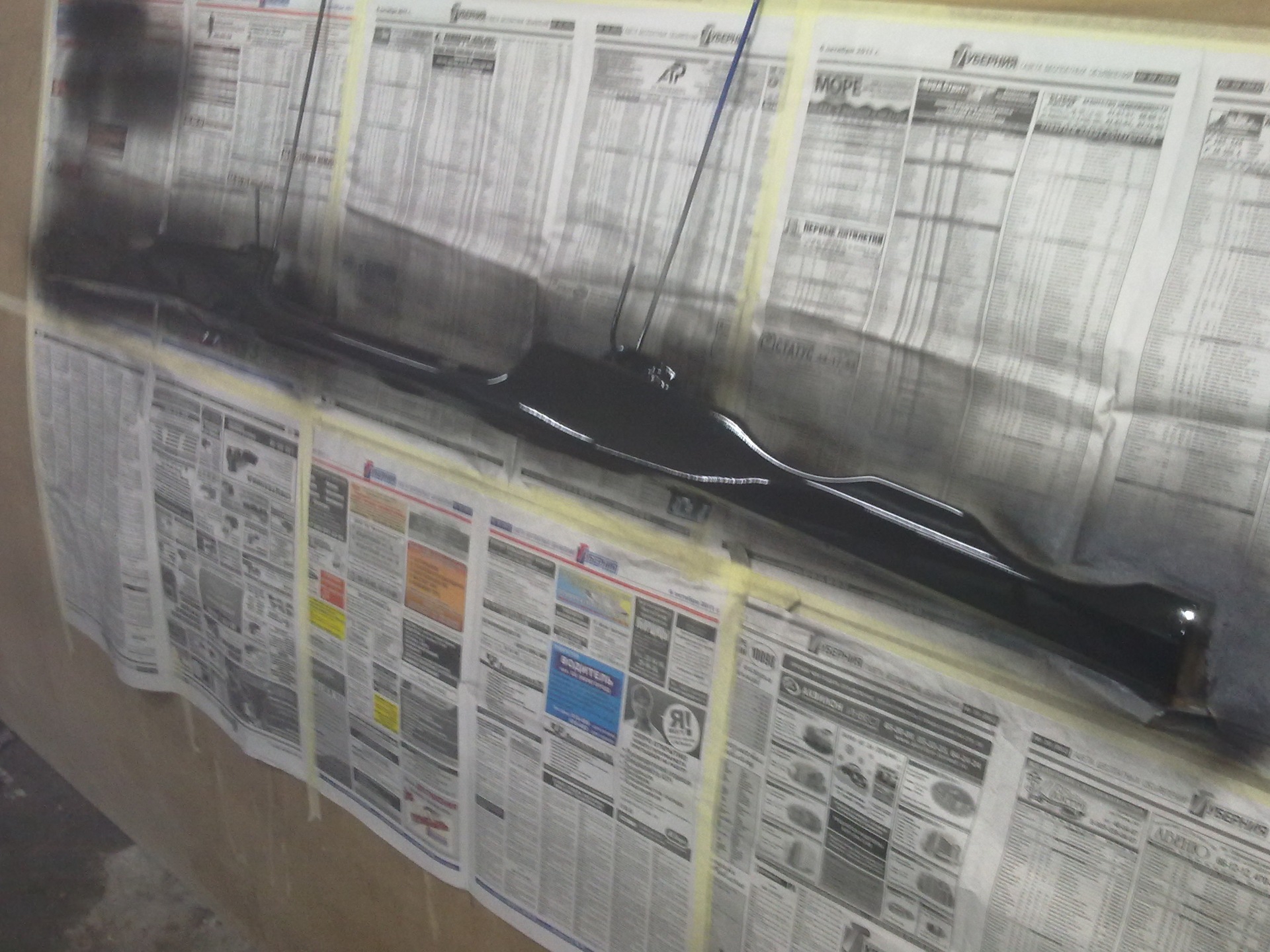 Всё по мелочи (покраска, покупки) — BMW 7 series (E32), 3 л, 1993 года ...