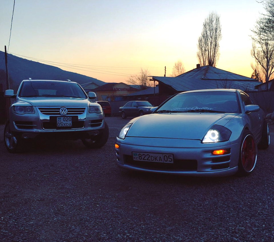 Мы переобулись! — Mitsubishi Eclipse (3G), 2,4 л, 2002 года | колёсные ...