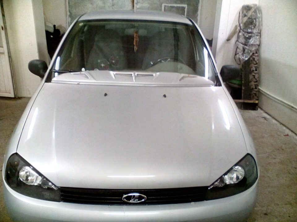 Жабо на Ягоду — Lada Калина Хэтчбек (1G), 1,6 л, 2007 года | стайлинг ...