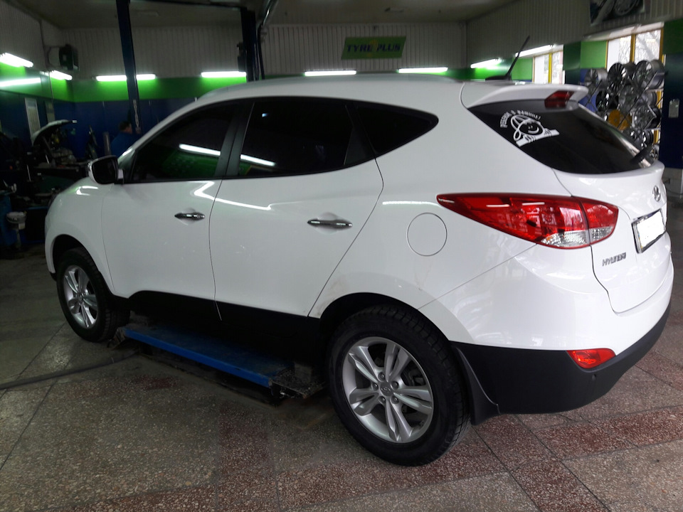 Зима-Лето — Hyundai ix35, 2 л, 2011 года | шины | DRIVE2