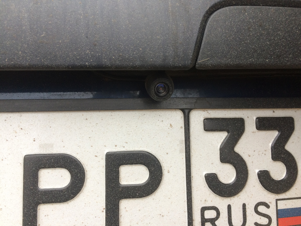 Камера заднего вида. Переделка положения дворника. Покраска ручек ...