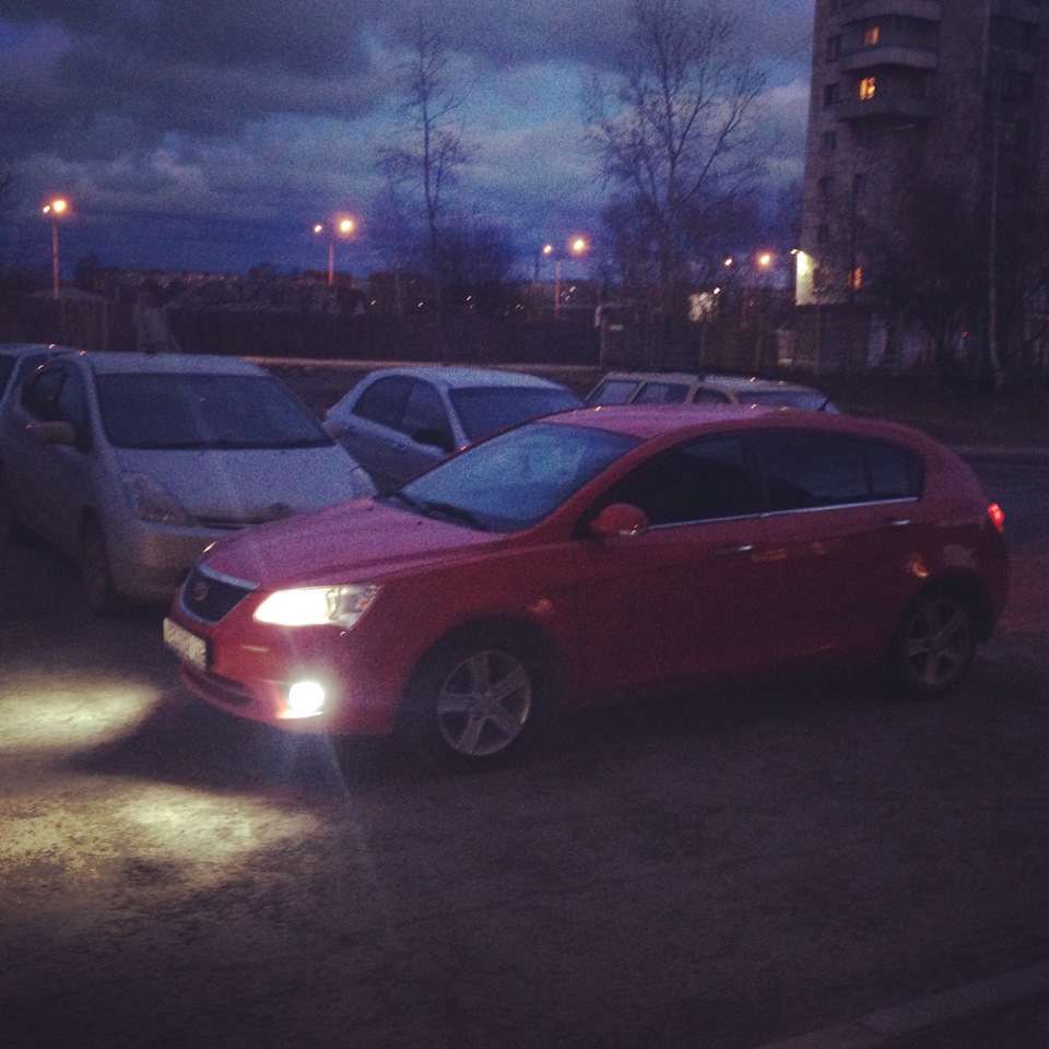 Просто вечернее фото — Geely Emgrand EC7 RV, 1,5 л, 2013 года | просто так | DRIVE2