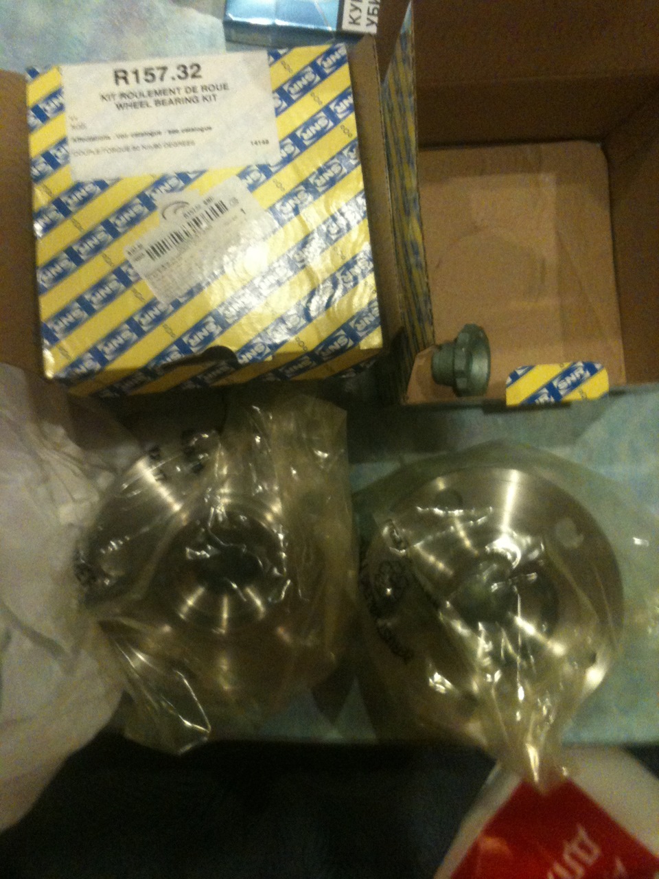 Замена передних ступичных подшипников (передних ступиц) — Skoda Fabia ...