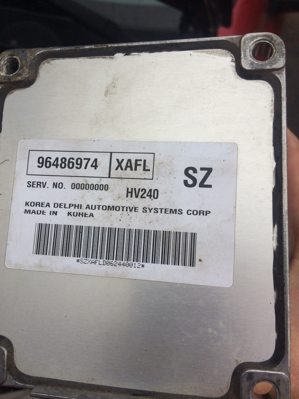 96486974 Блок управления двигателем GM | Запчасти на DRIVE2