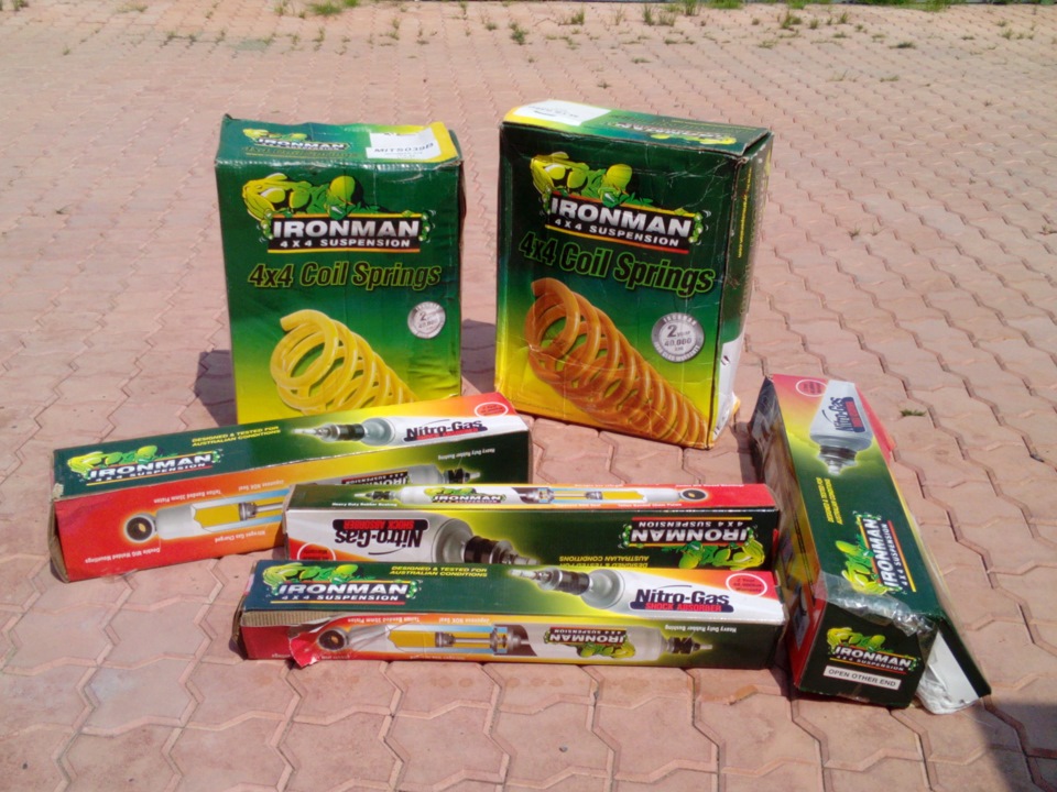 Железный человек для Pajero — Mitsubishi Pajero (3G), 1999 года ...