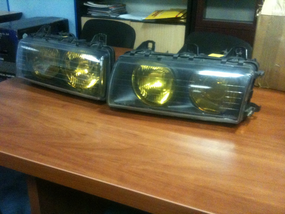 French-Look Headlights! — BMW 3 series (E36), 2,5 л, 1994 года ...