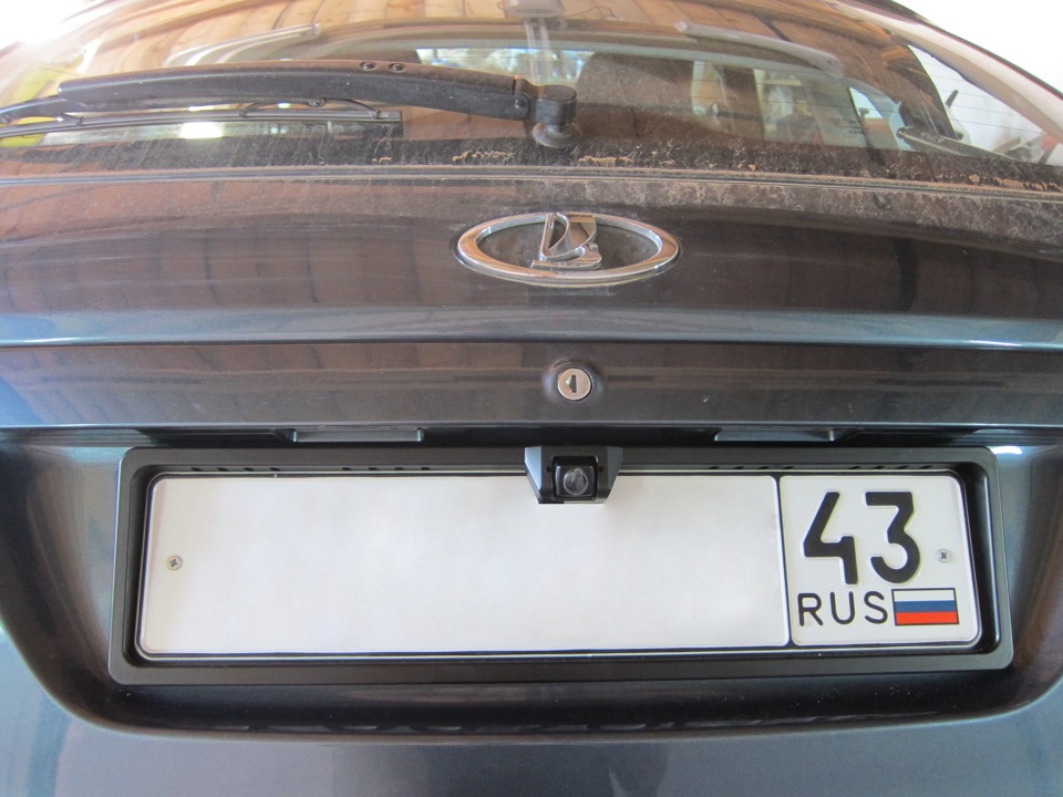 Багажник. Эпизод 3: камера — Lada Калина 2 универсал, 1,6 л, 2014 года ...
