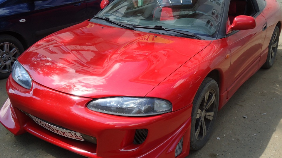 Mitsubishi Eclipse (2G) 2.0 бензиновый 1997 | 4g63, FWD на DRIVE2