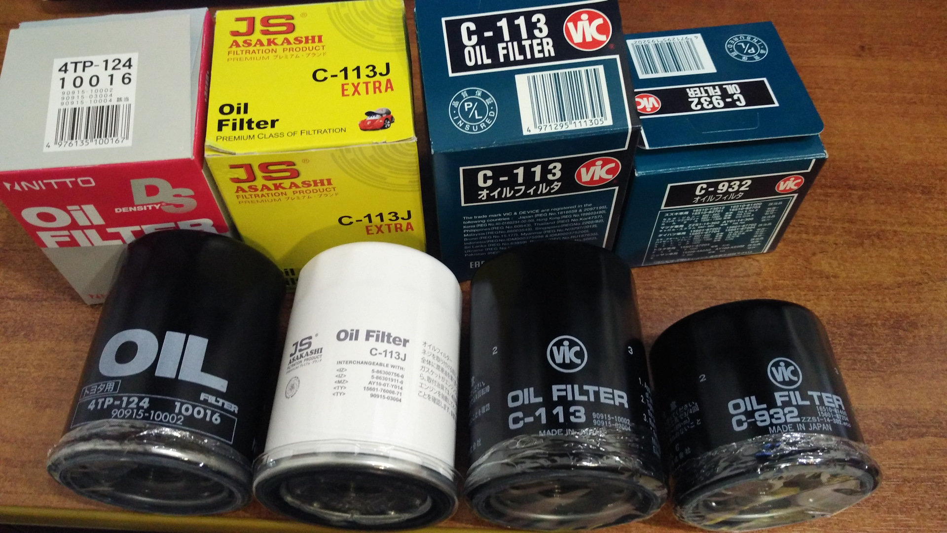 Подборка масленого фильтра — Toyota Rush (1G), 1,5 л, 2007 года ...