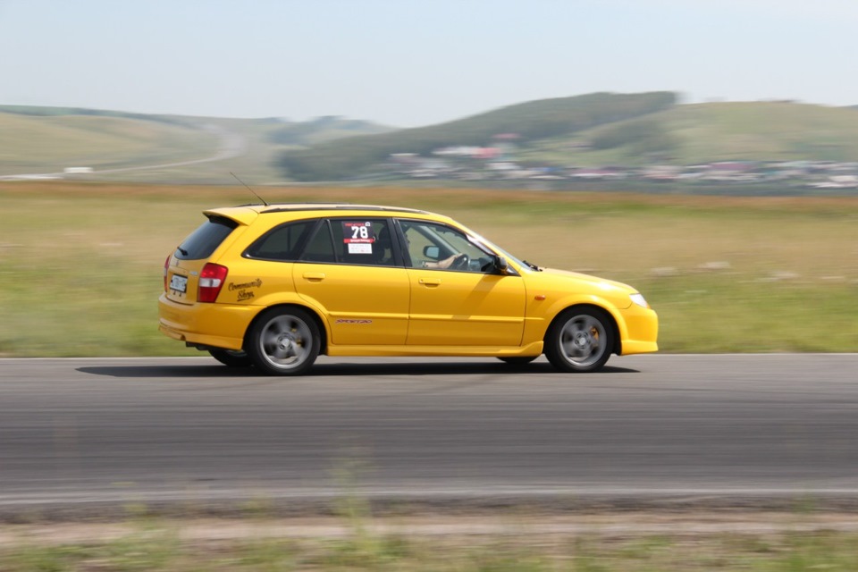 Юбилейный 5 сезон Time Attack N/A 2 этап — Mazda Familia (BJ), 2 л, 2001 года | покатушки | DRIVE2