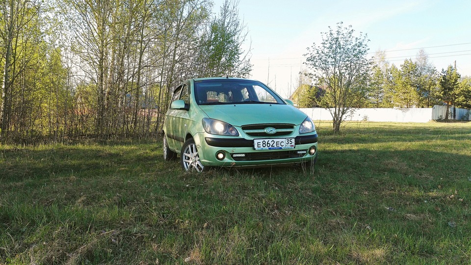 Запись от 8 мая 20:00 — Hyundai Getz, 1,4 л., 2007 года | тюнинг | DRIVE2