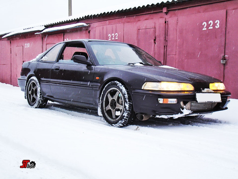 Несколько зимних фото — Honda Integra (DA5-DA9/DB1-DB2), 1,6 л, 1991 ...