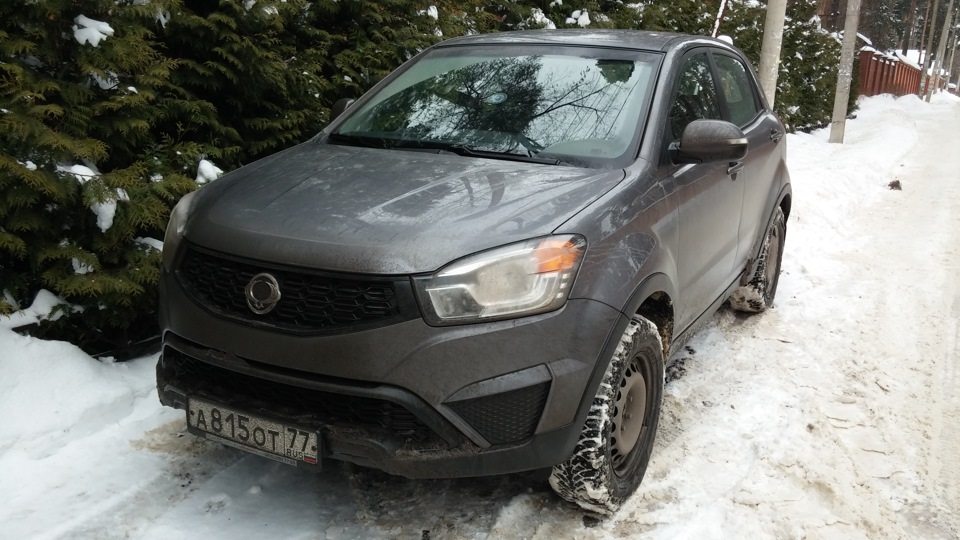 Лампы ближнего света — SsangYong Actyon (2G), 2 л, 2013 года ...