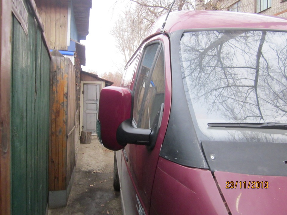 зеркала от бизнеса — ГАЗ Газель, 2,5 л, 1998 года | аксессуары | DRIVE2