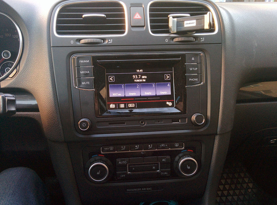 Небольшой видеообзор RCD330g — Volkswagen Golf Mk6, 1,4 л, 2010 года ...