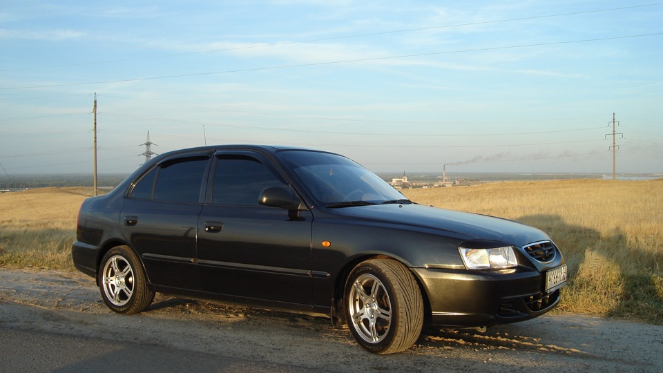 Продаю детальки — Hyundai Accent (2G), 1,5 л, 2008 года | колёсные ...