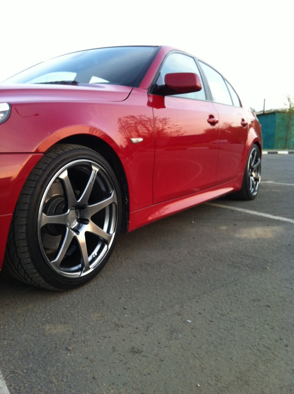 Yokohama Advan AVS model f7 — BMW 5 series (E60), 2,5 л, 2008 года ...