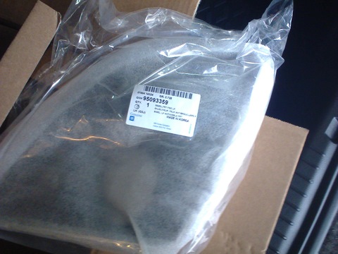 95093359 Решетка переднего бампера, левая (для а/м с противот. фарами ...